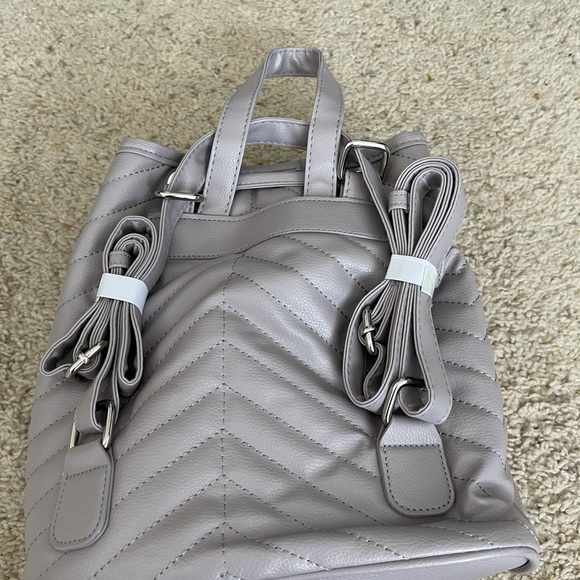 Bella Russo | Bags | Bella Russo Fauxleather Quilted Backpack | Poshmark